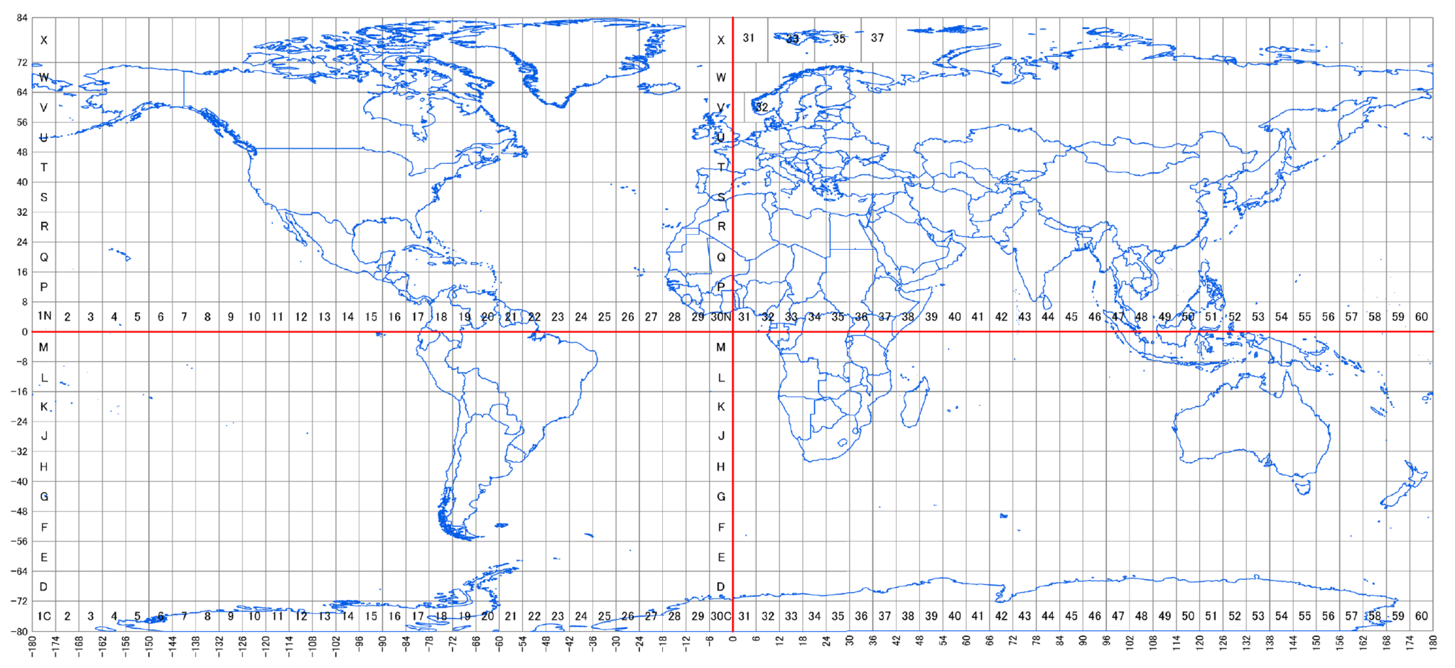 完全理解！MGRS (Military Grid Reference System) | WINGFIELD since1995